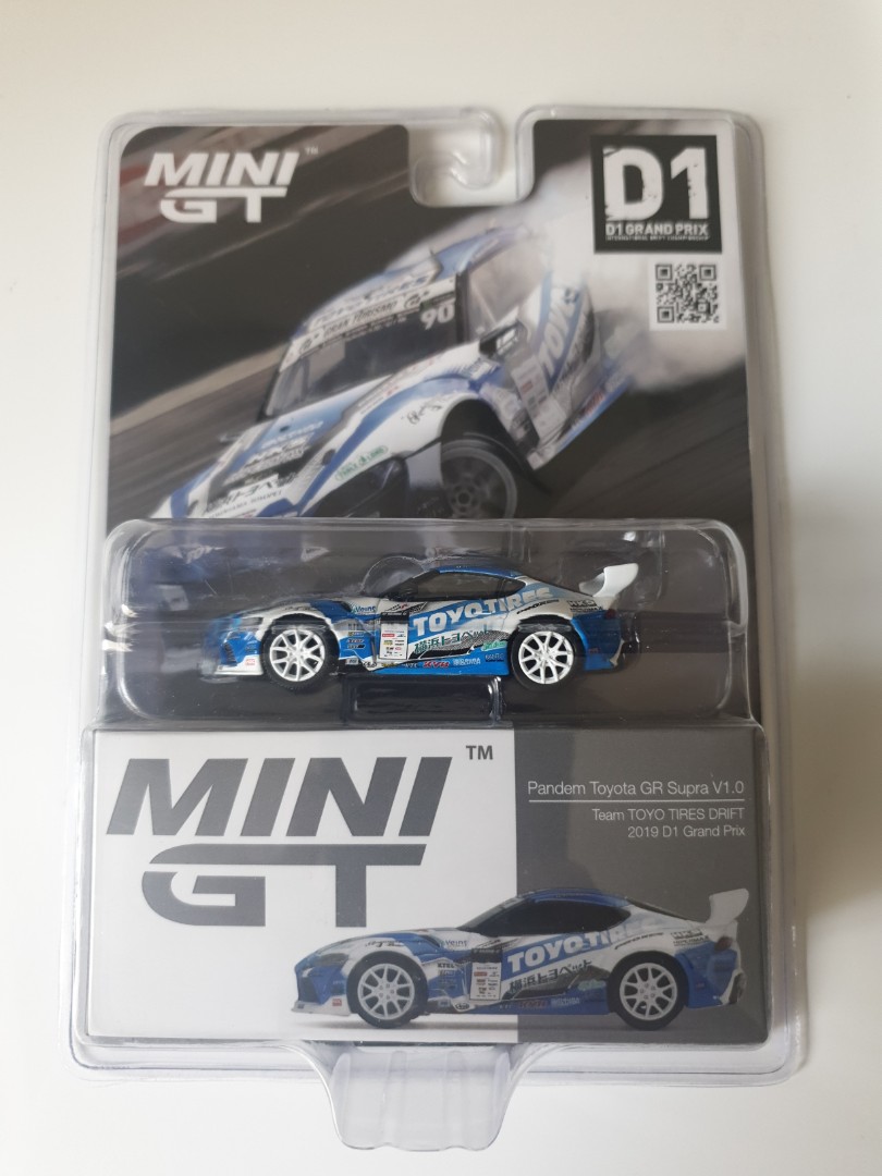 Mini gt #233 Pandem Toyota GR Supra - Team TOYO TIRES DRIFT 2019 D1 ...