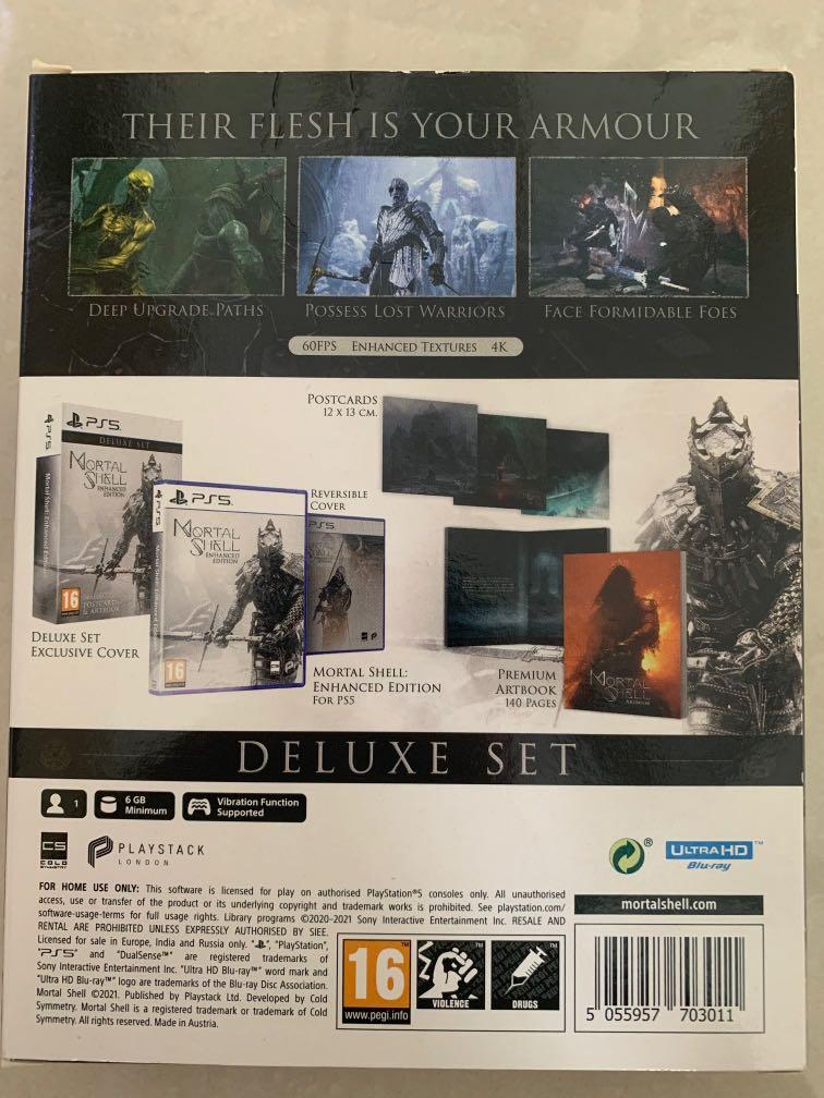 Mortal Shell Deluxe Set - PS5, Video Gaming, Video Games, PlayStation ...