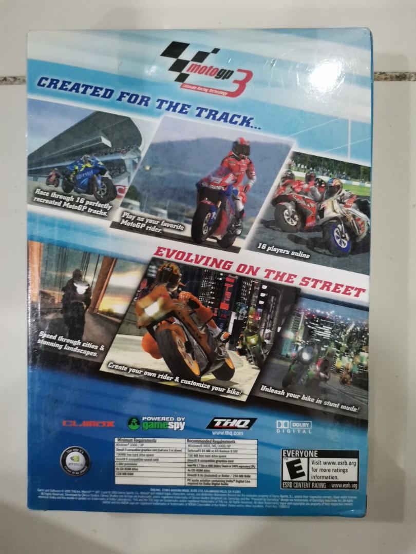 MOTO GP 3 PC CD-ROM SOFTWARE, Video Gaming, Video Games, Xbox on Carousell