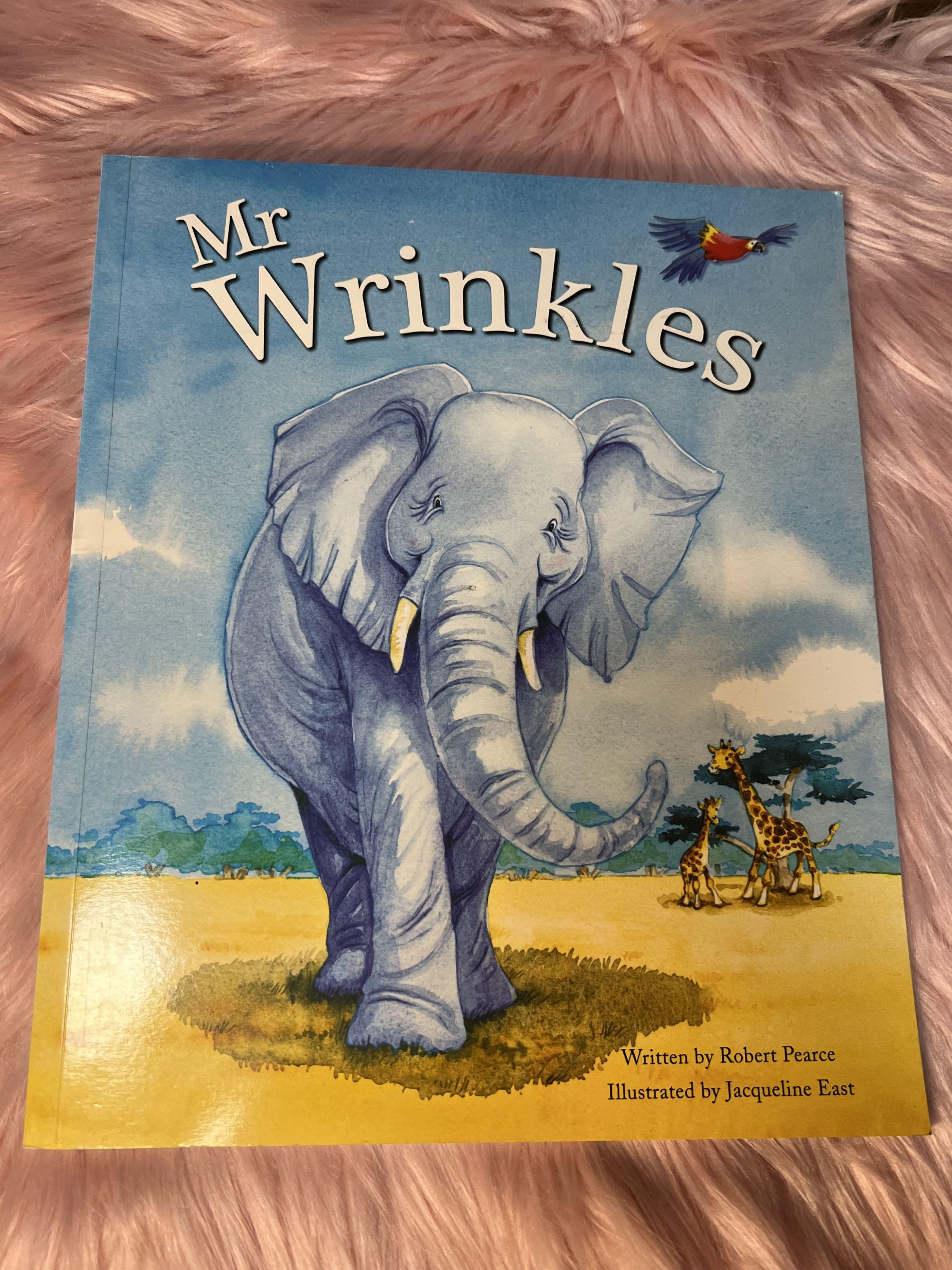 Mr Wrinkles Beautiful Illustration Storybook, Hobbies & Toys, Books ...