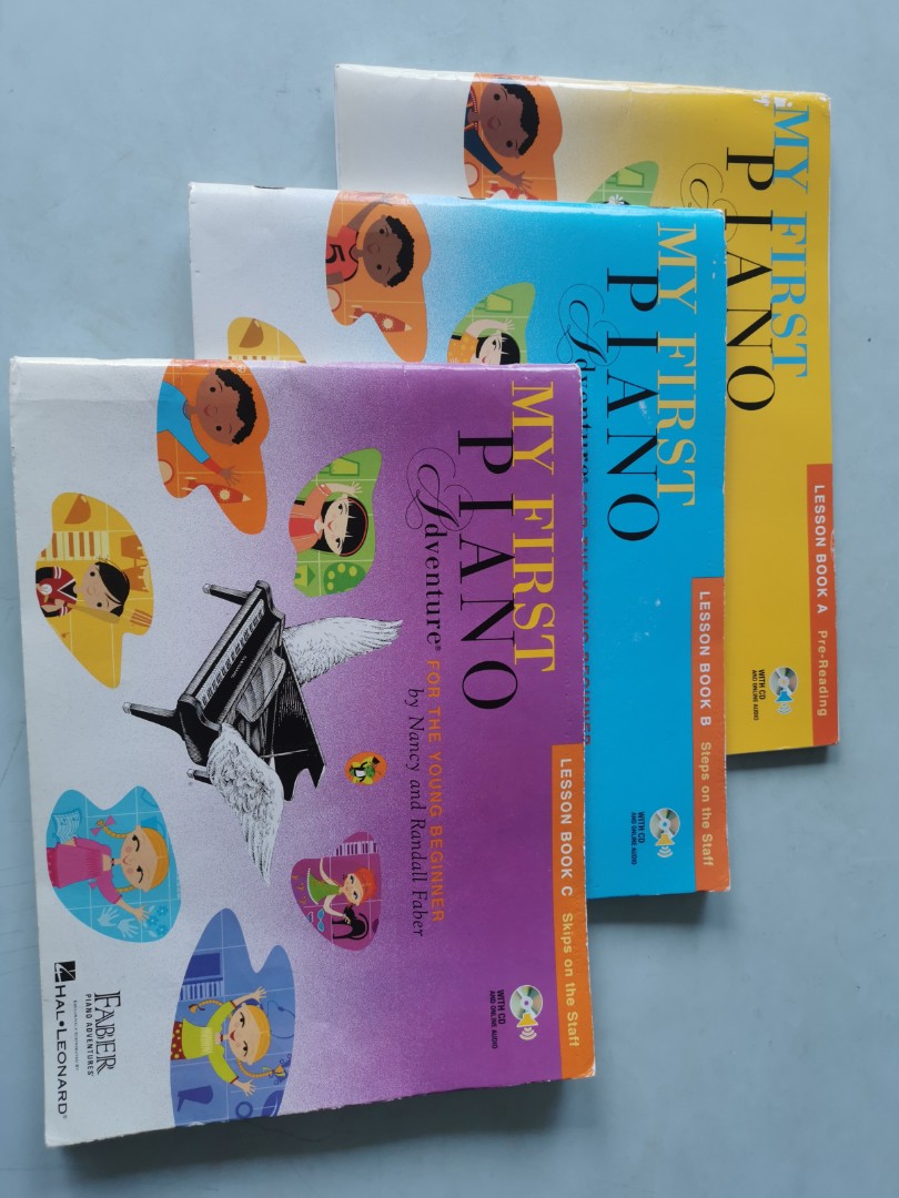 My First Piano Adventure Lesson Book ABC, Hobbies & Toys, Music & Media ...