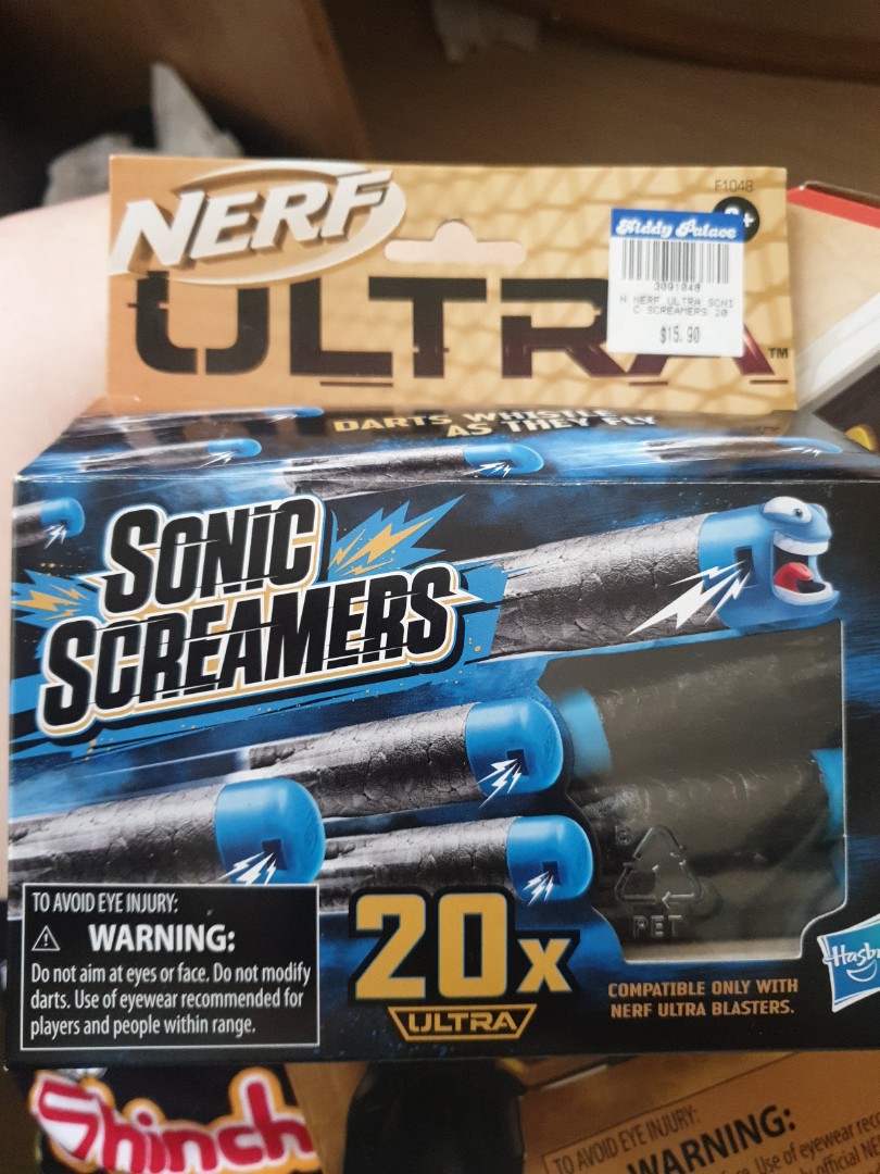 Nerf bullets sonic screamers, Hobbies & Toys, Toys & Games on Carousell