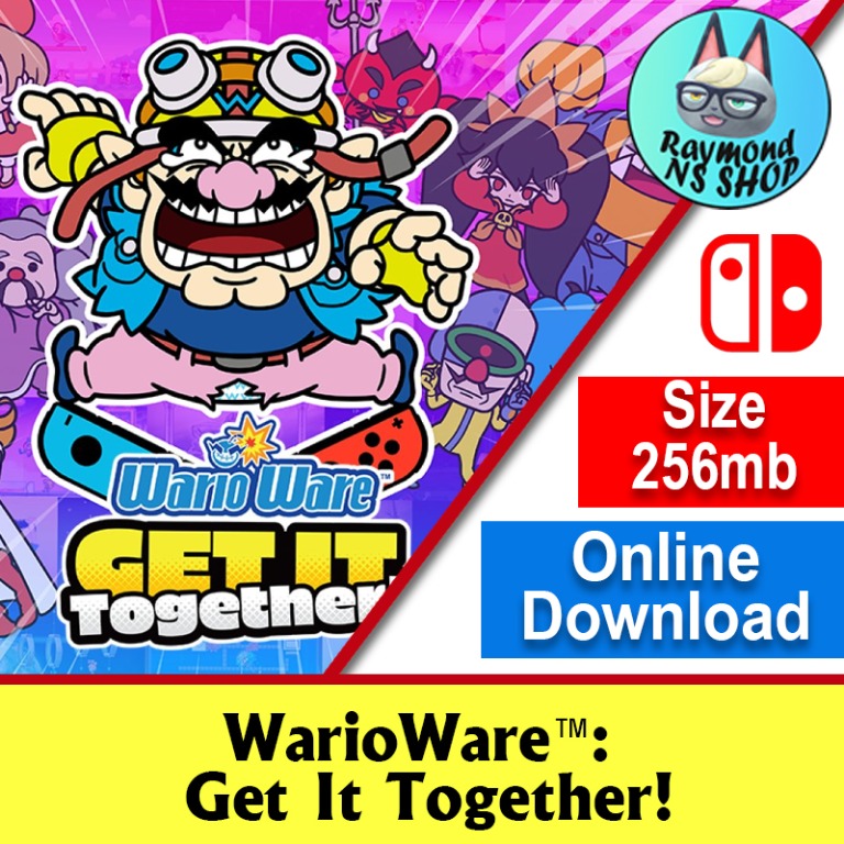 [Nintendo Switch Game] [Online Download] WarioWare: Get it together ...
