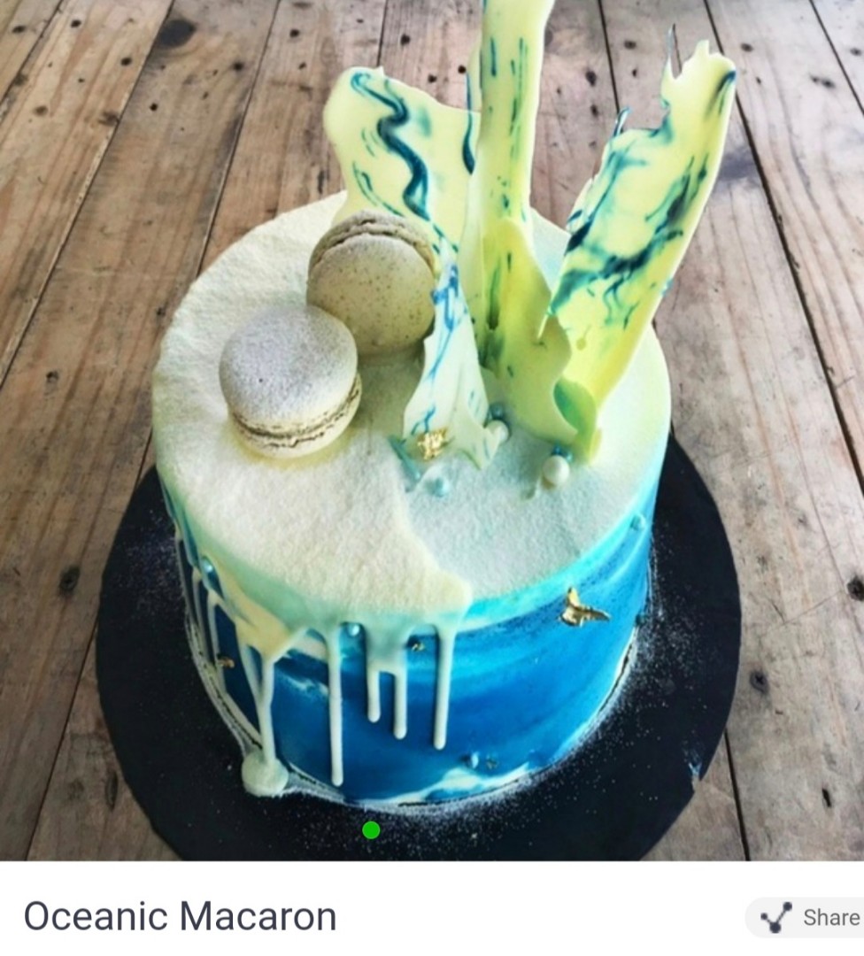 Ocean & Sea theme cakes - blue blue, Food & Drinks, Homemade Bakes on ...