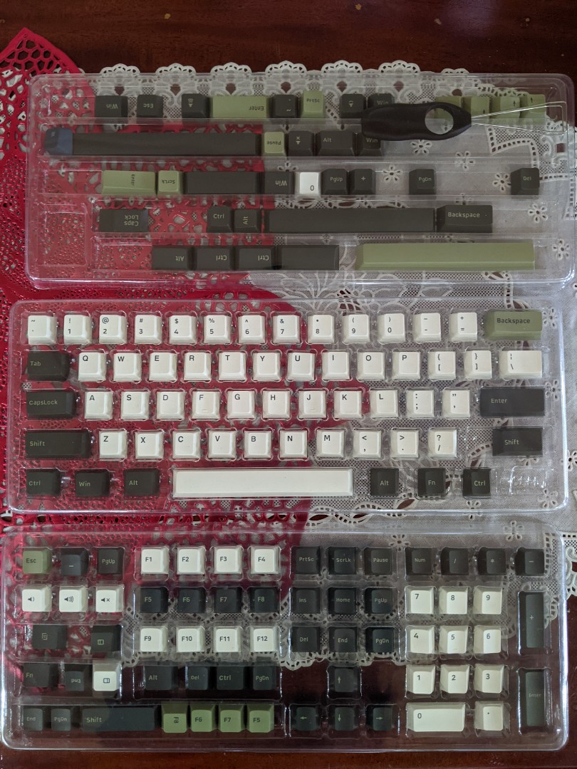 Olive Keycaps Mechanical Keyboard Keycaps Cherry Profile PBT Keyboard ...