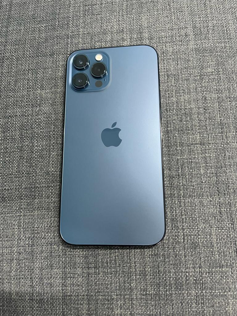 Original Apple 12 Pro Max Pacific Blue, Mobile Phones & Gadgets, Mobile ...