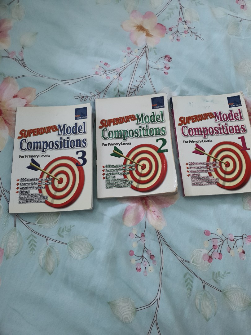 P1 to P3 model composition books., Hobbies & Toys, Books & Magazines ...