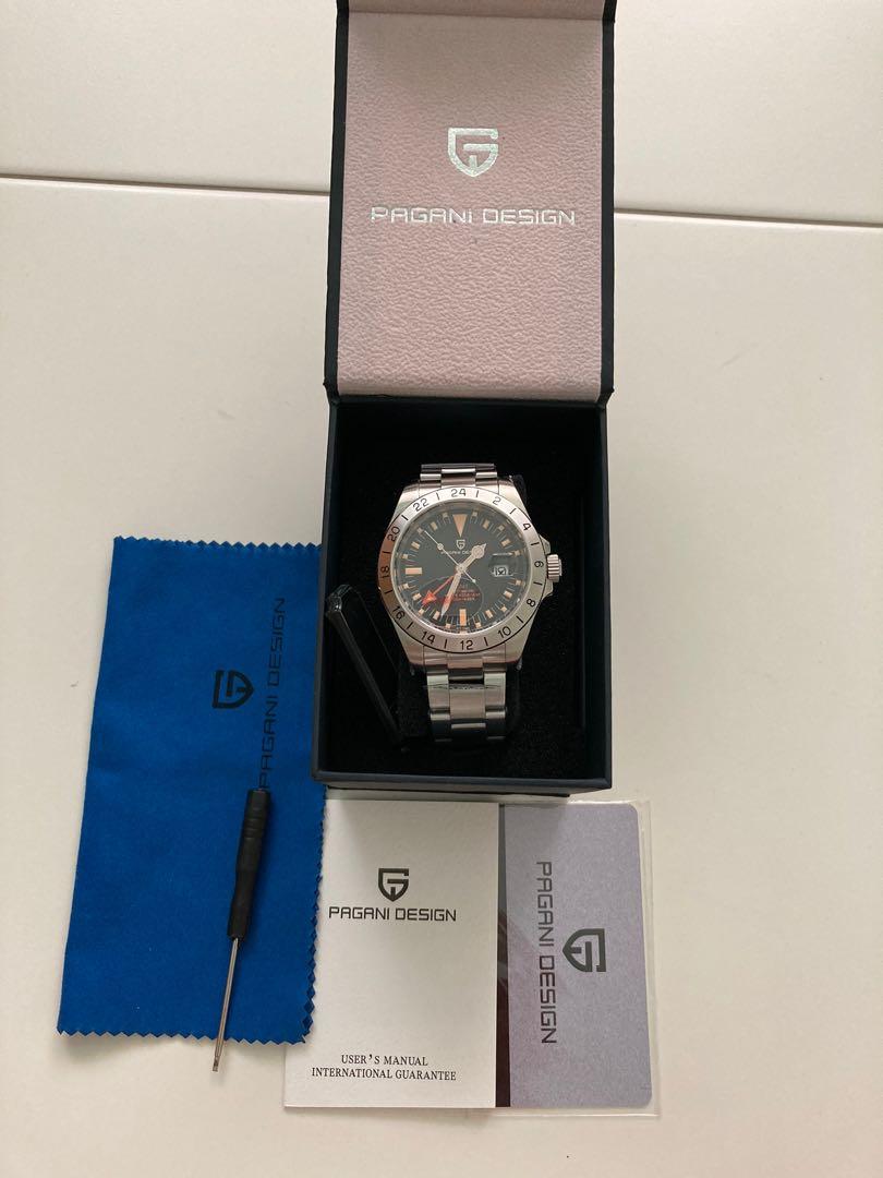 Pagani GMT Explorer II Homage Automatic Watch, Men's Fashion, Watches ...