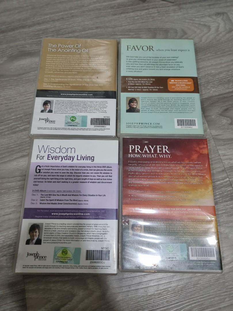 Pastor Joseph Prince DvD/ CDs, Hobbies & Toys, Music & Media, CDs ...