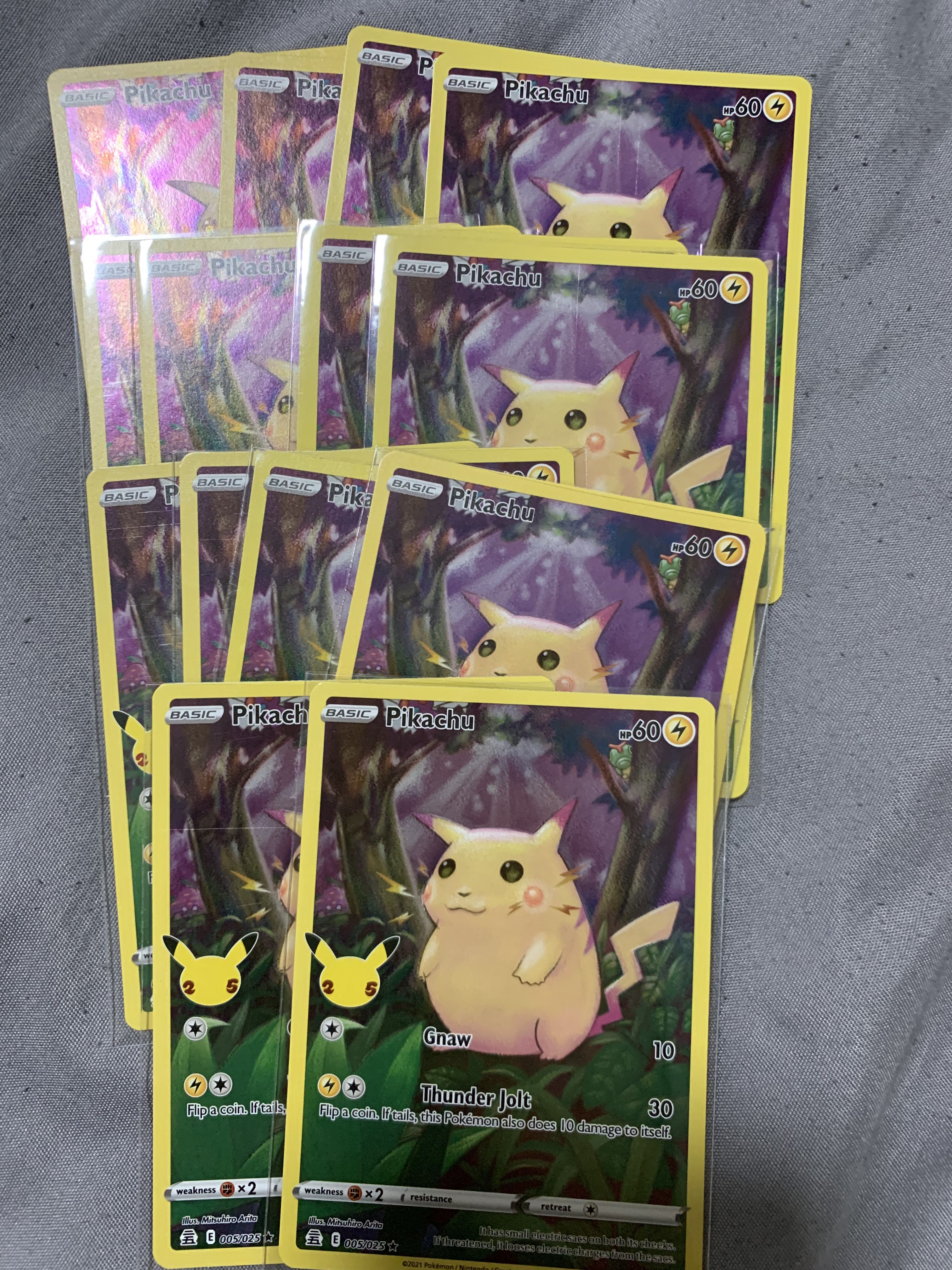 Pikachu Full Art - Celebrations, Hobbies & Toys, Toys & Games on Carousell