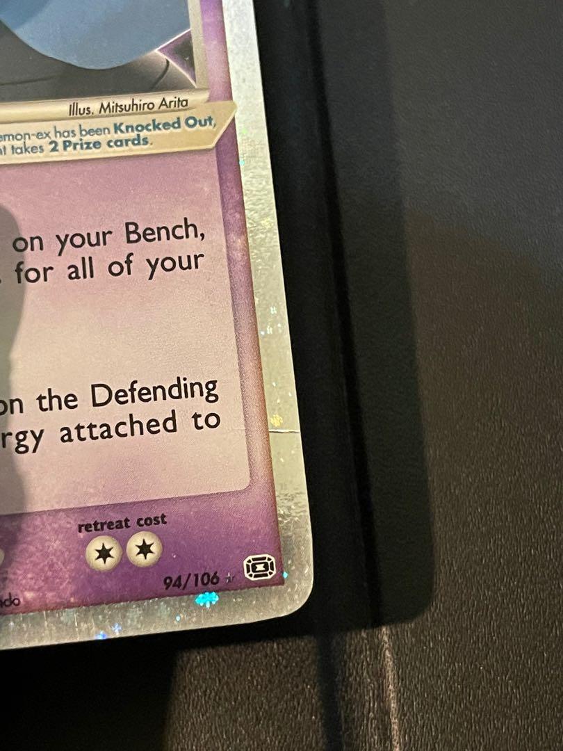 Pokemon card ex emerald singles dusclops ex 94/106 ultra rare, Hobbies ...
