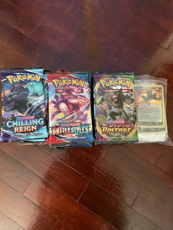 Pokemon card Booster pack, Hobbies & Toys, Toys & Games on Carousell