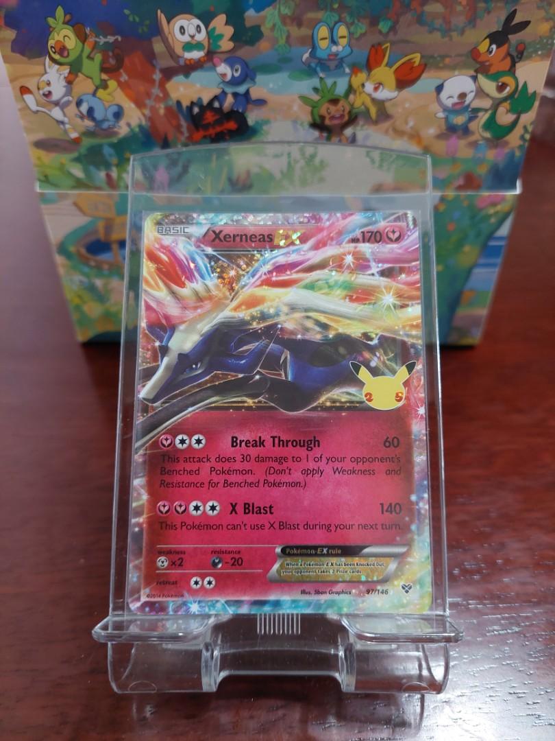 xerneas ex celebrations card