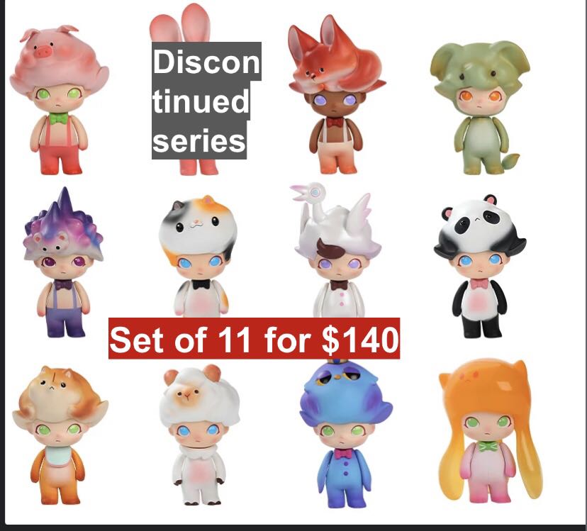 POPMART Dimoo Discontinued Stray Animals Series, Hobbies & Toys, Toys ...