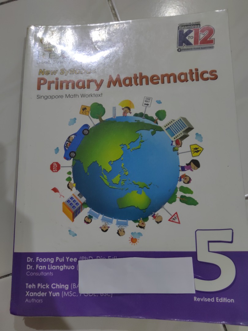 Primary Mathematics 5, Hobbies & Toys, Books & Magazines, Textbooks on ...