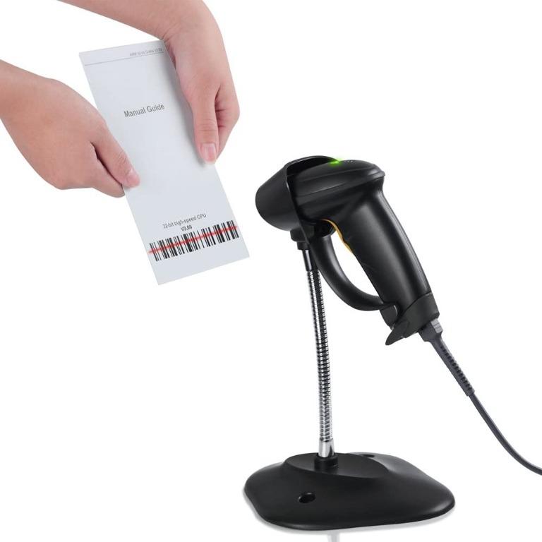 Proster USB Automatic Sensing and Scan Barcode Scanner Reader with ...