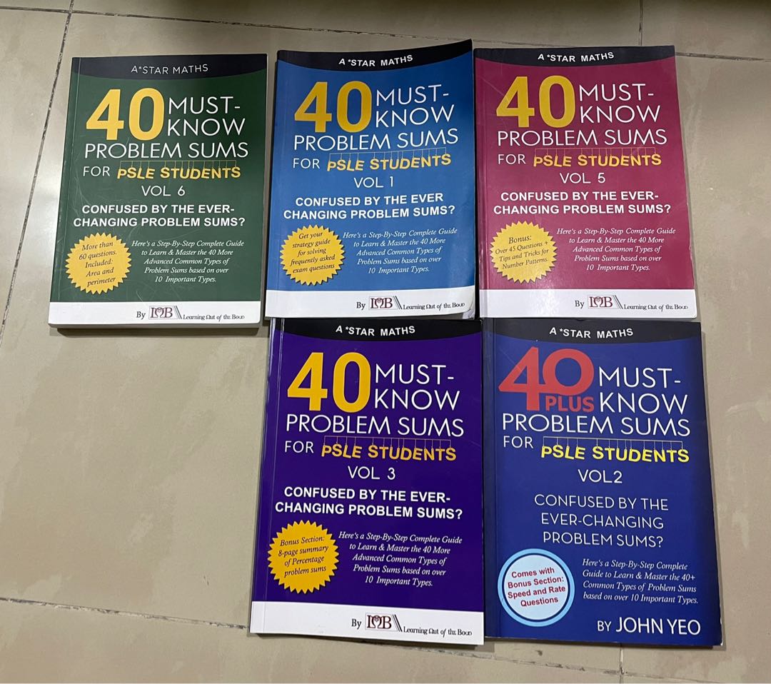 Psle Math from Learning out of box tuition center, Hobbies & Toys ...