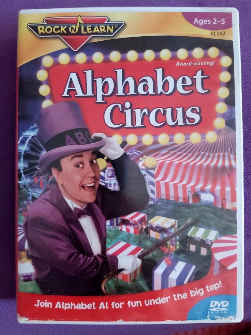 ️ ROCK N LEARN Alphabet Circus DVD, Hobbies & Toys, Music & Media, CDs ...