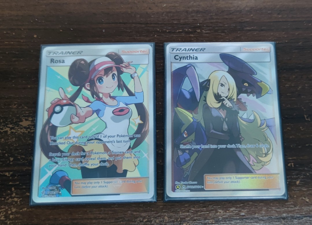 Rosa Cynthia full art Pokemon cards ptcg pokemon tcg, Hobbies & Toys ...