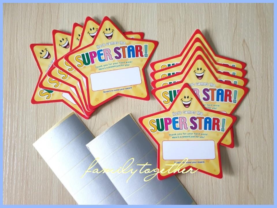 Scratch Reward Cards, Hobbies & Toys, Stationery & Craft, Stationery ...