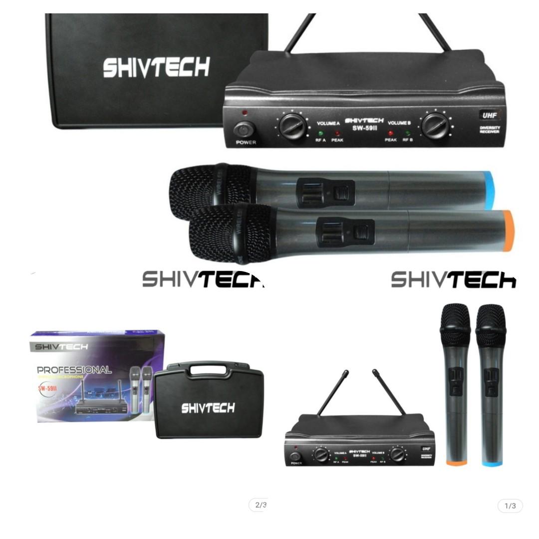 Shivtech SW-59II Professional Wireless Microphone, TV & Home Appliances ...