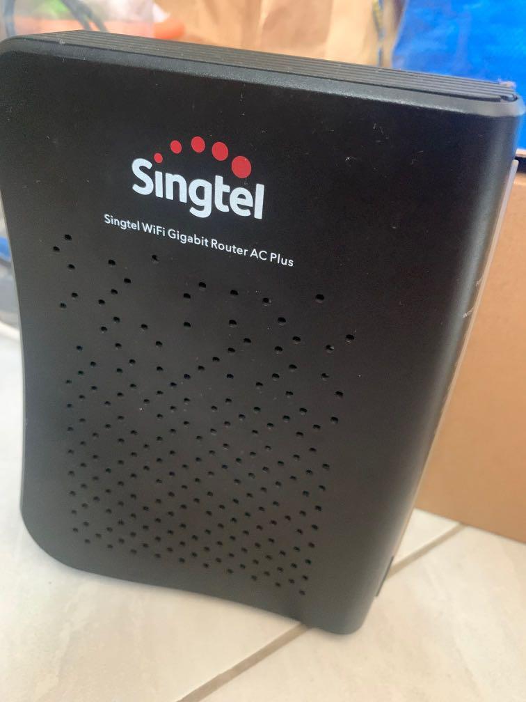singtel wifi gigabit router AC Plus, Computers & Tech, Parts ...