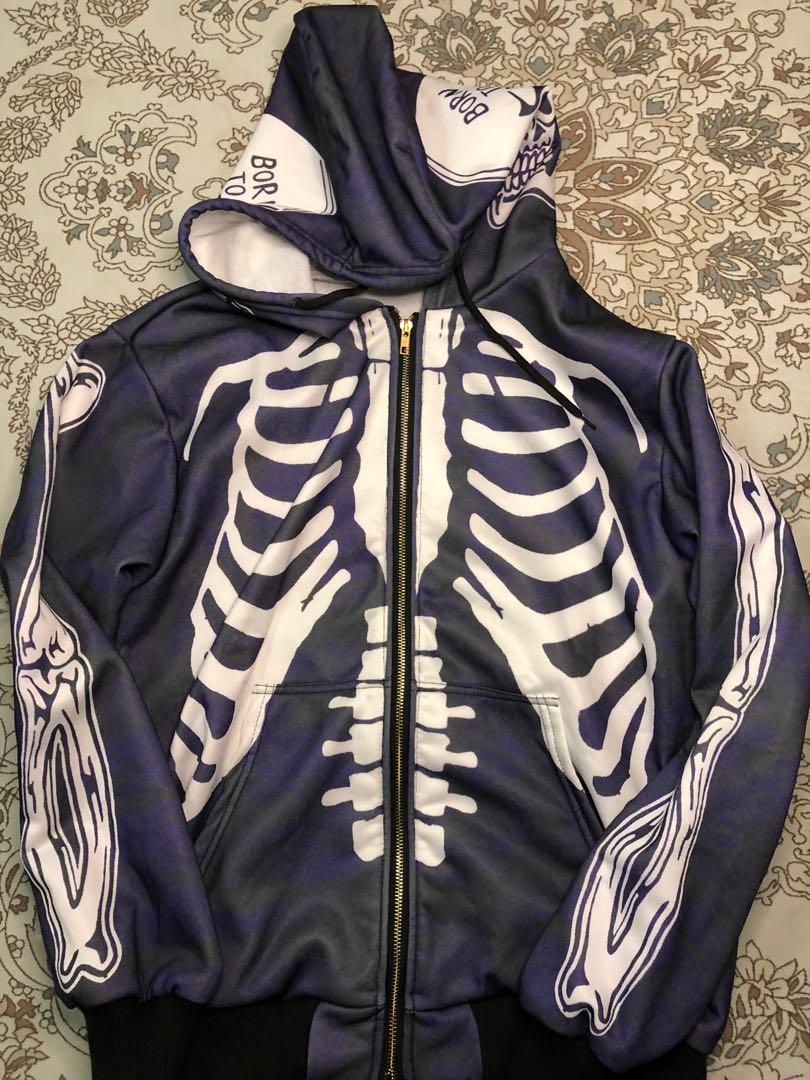 Skeleton Jacket, Women's Fashion, Coats, Jackets and Outerwear on Carousell