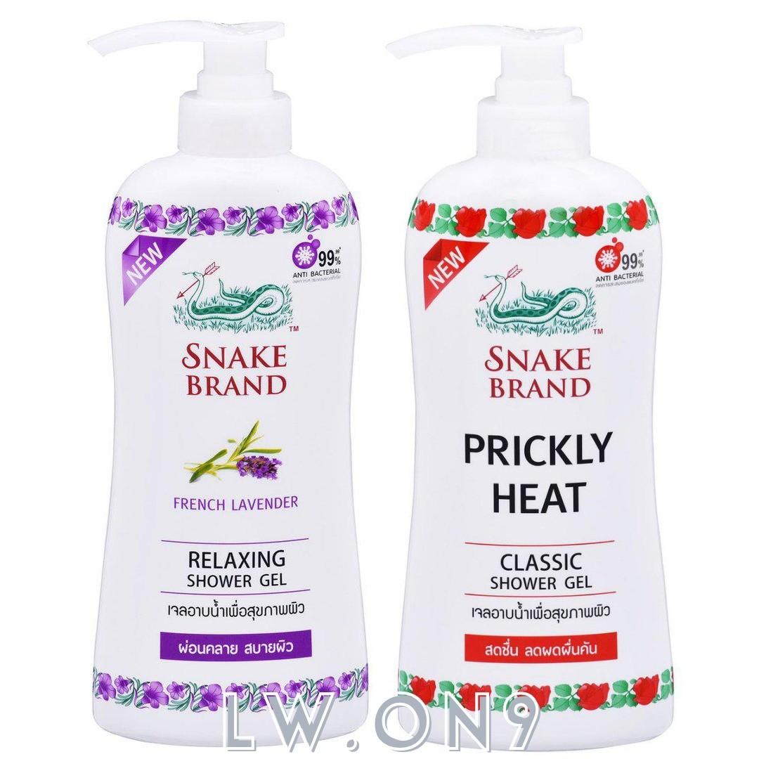SNAKE BRAND PRICKY HEAT CLASSIC/ FRENCH LAVENDER RELAXING SHOWER GEL ...