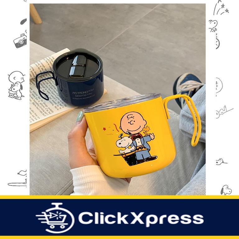 Snoopy Stainless Steel Cup, Furniture & Home Living, Kitchenware ...
