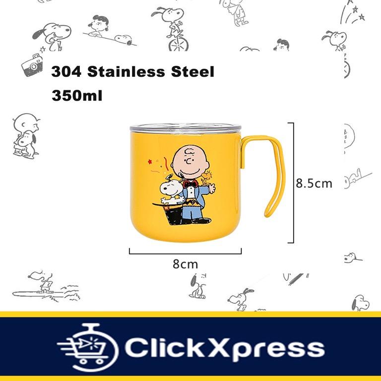 Snoopy Stainless Steel Cup, Furniture & Home Living, Kitchenware ...