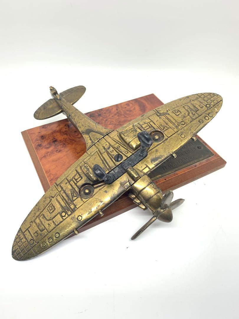 Super fire Spitfire MK I Brass Plane Display, Hobbies & Toys ...