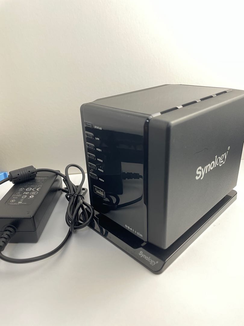 Synology 4 Bay NAS DS411 Slim, Computers & Tech, Parts & Accessories ...
