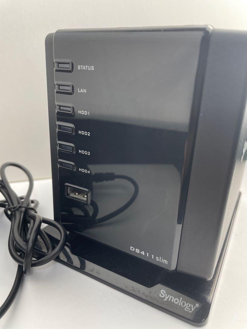 Synology 4 Bay NAS DS411 Slim, Computers & Tech, Parts & Accessories ...