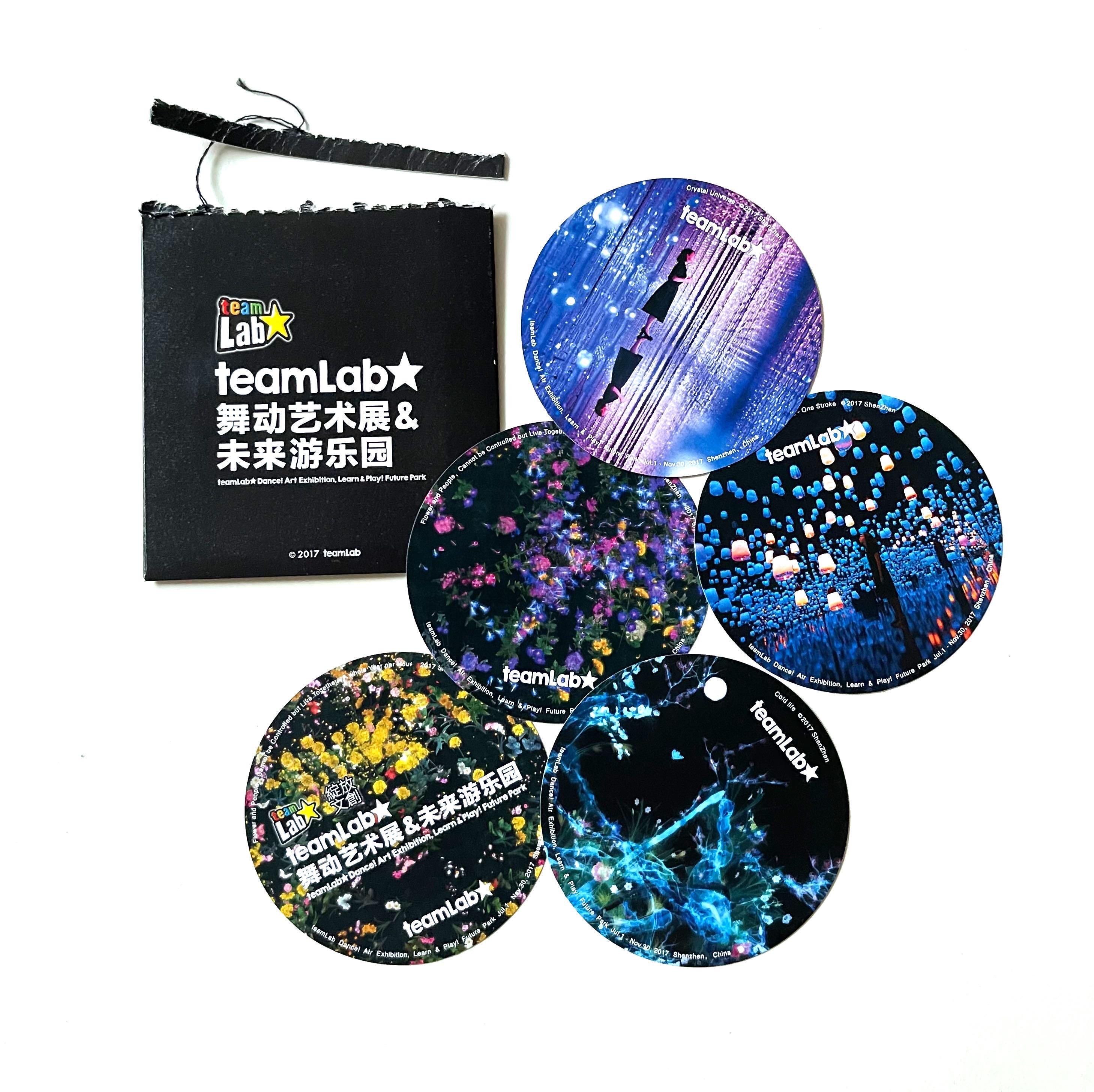 TEAMLAB Sticker Set (5 Sheets)|TEAMLAB: Dance! Art Exhibition, Learn ...