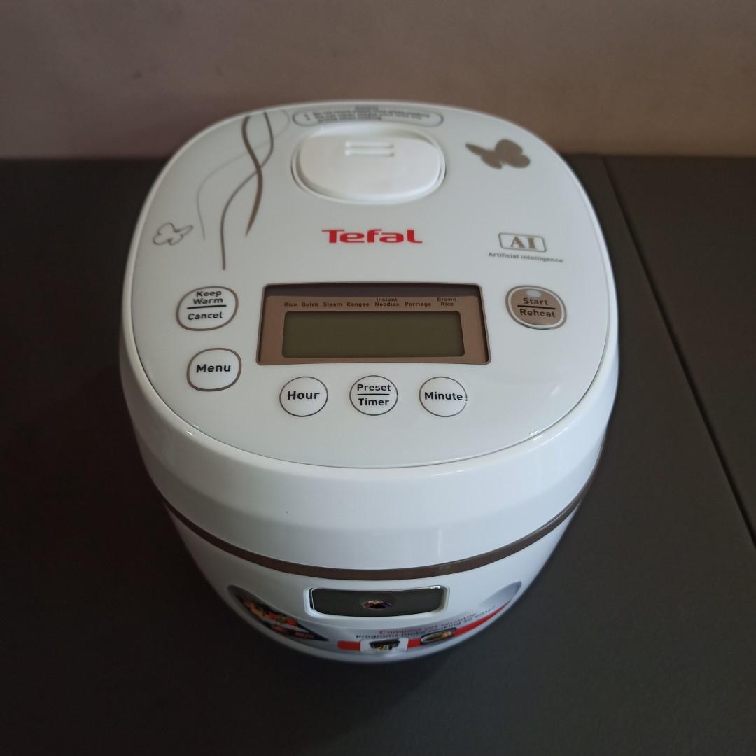 Tefal Digital Mini Compact Fuzzy Logic Rice Cooker - 4 cups Electric ...