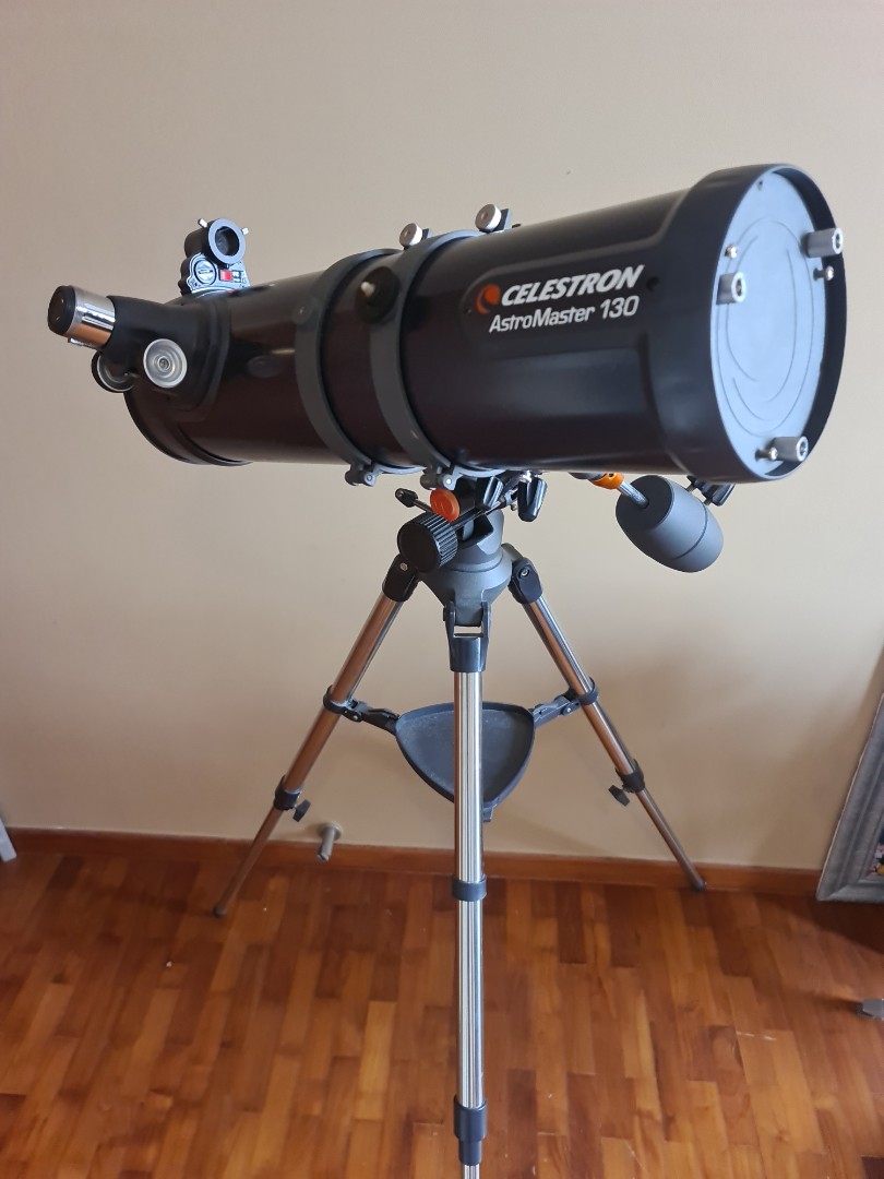 Telescope Celestron AstroMaster 130, Sports Equipment, Hiking & Camping ...