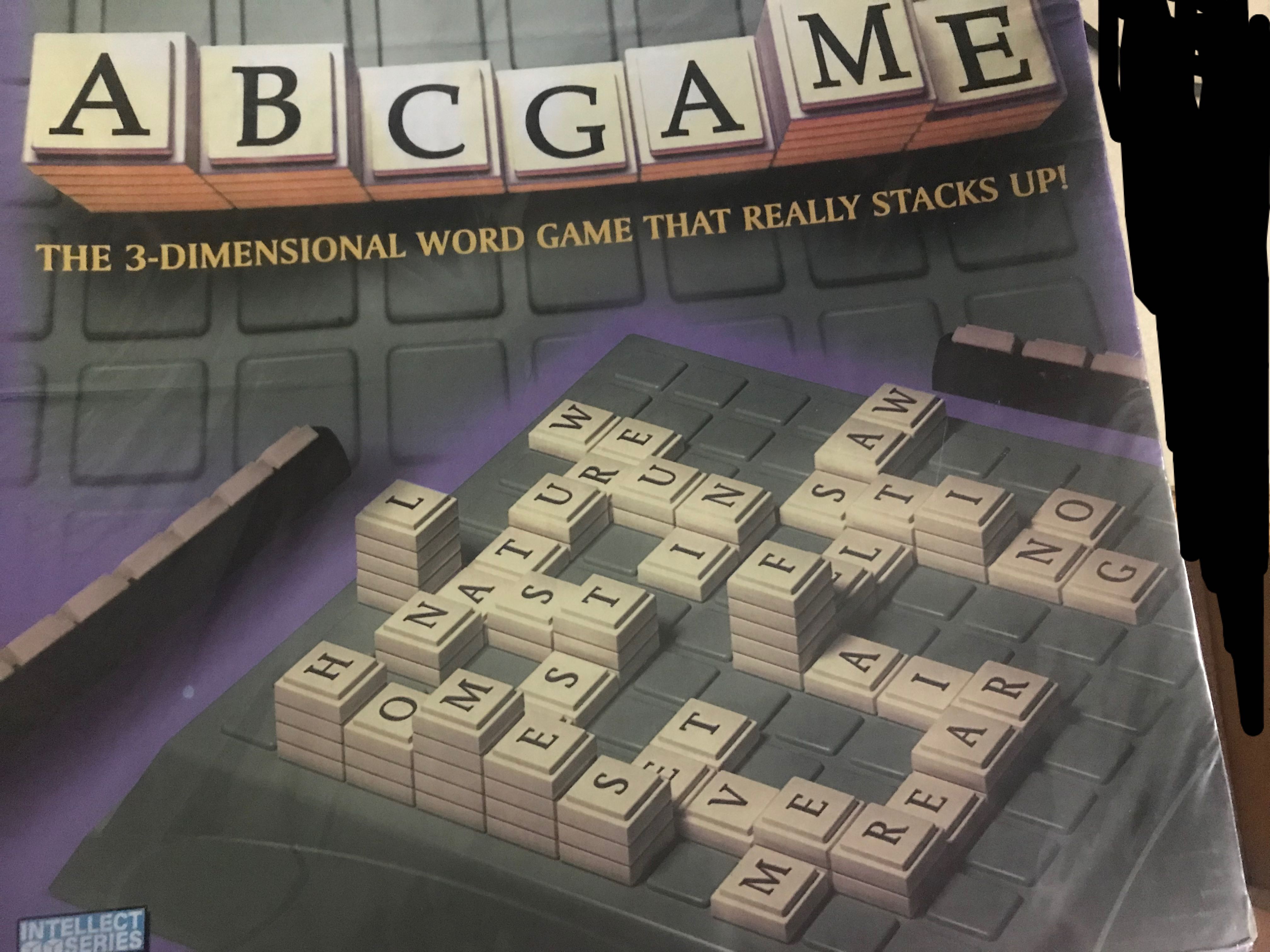 The 3-Dimensional Word Game That Really Stacks Up, 興趣及遊戲, 玩具 & 遊戲類 ...