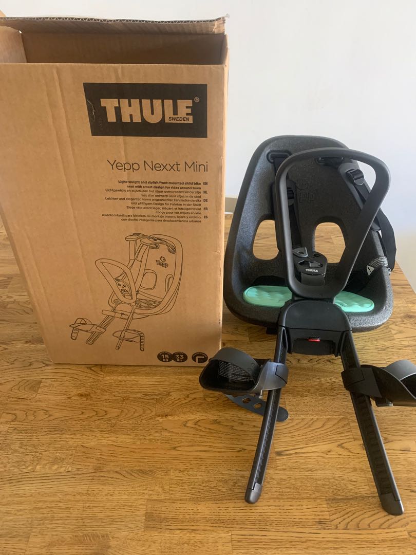 Thule Yepp Nexxt Mini Front Child Bike seat (Mint Green), Babies & Kids ...