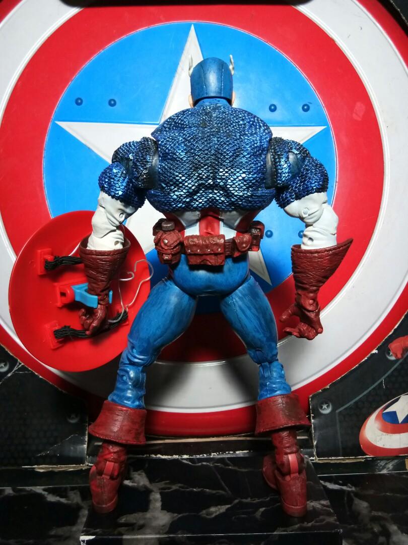 Toybiz Marvel Legends Icons Captain America 12" Inch Action Figure ...