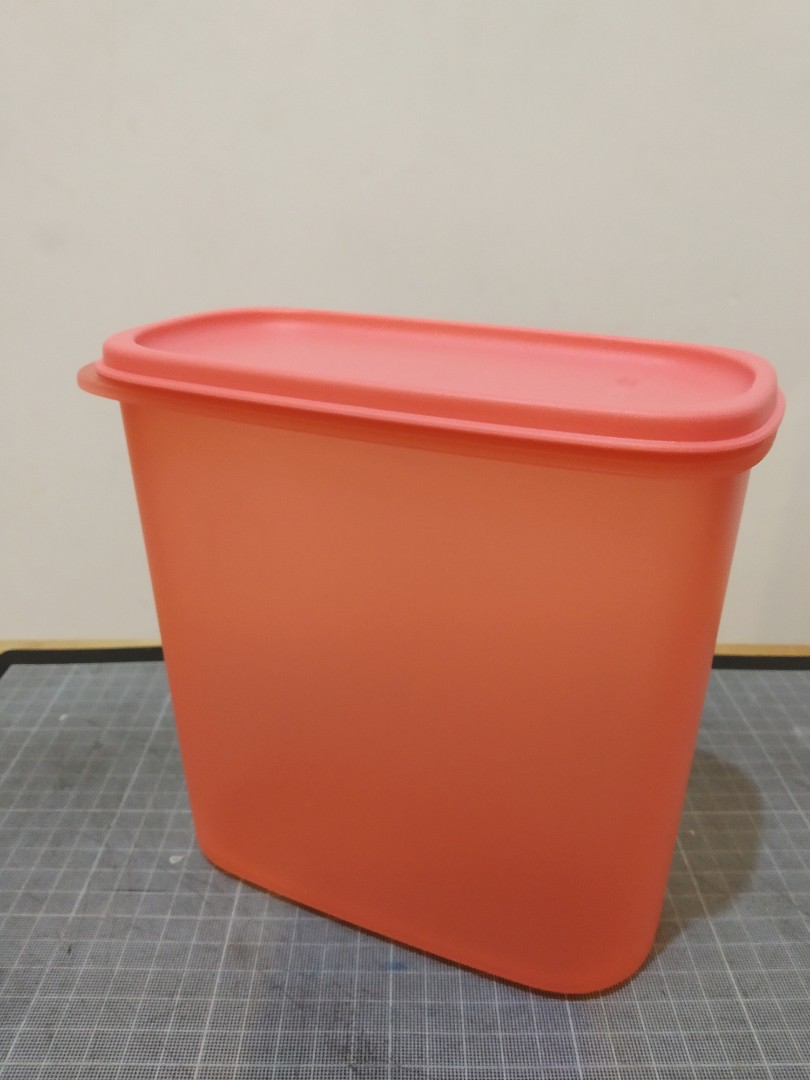 Tupperware smart saver oval 3 orange, Kitchen & Appliances di Carousell