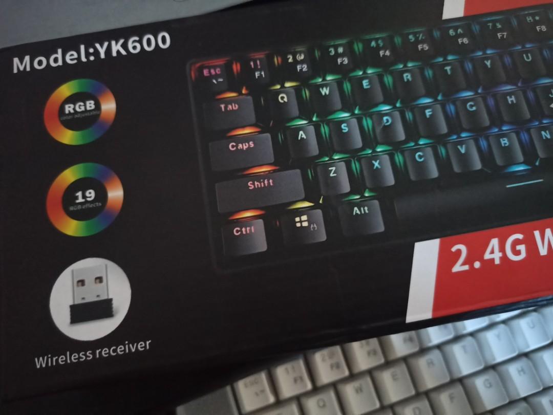 YK600 RGB 60% Mechanical Keyboard, Computers & Tech, Parts ...