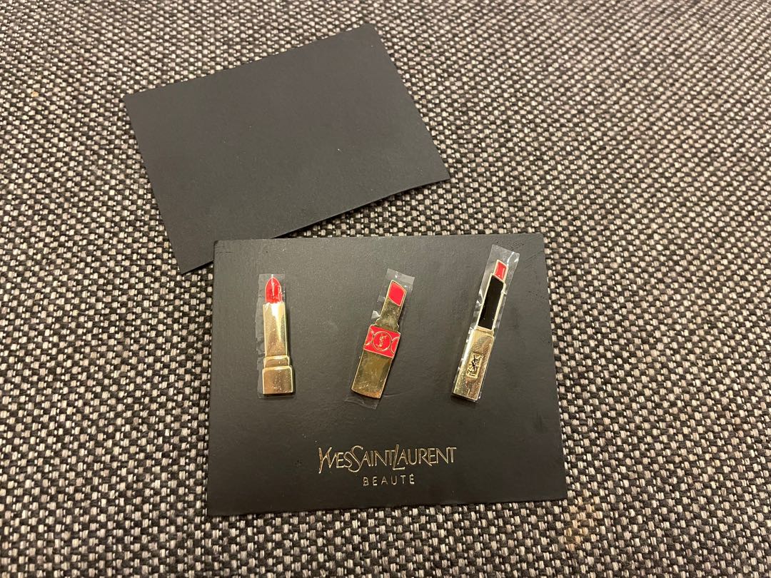 YSL pin, Beauty & Personal Care, Face, Makeup on Carousell