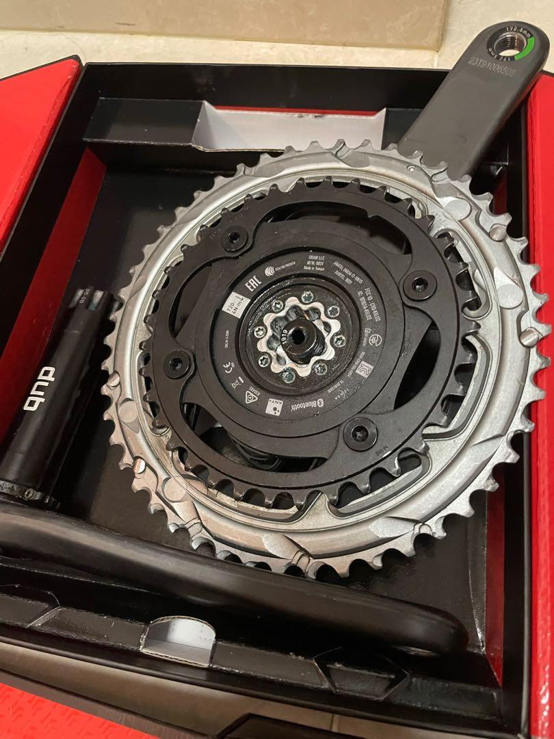 Sram Force AXS chainring and crankset with Powermeter , Sports ...