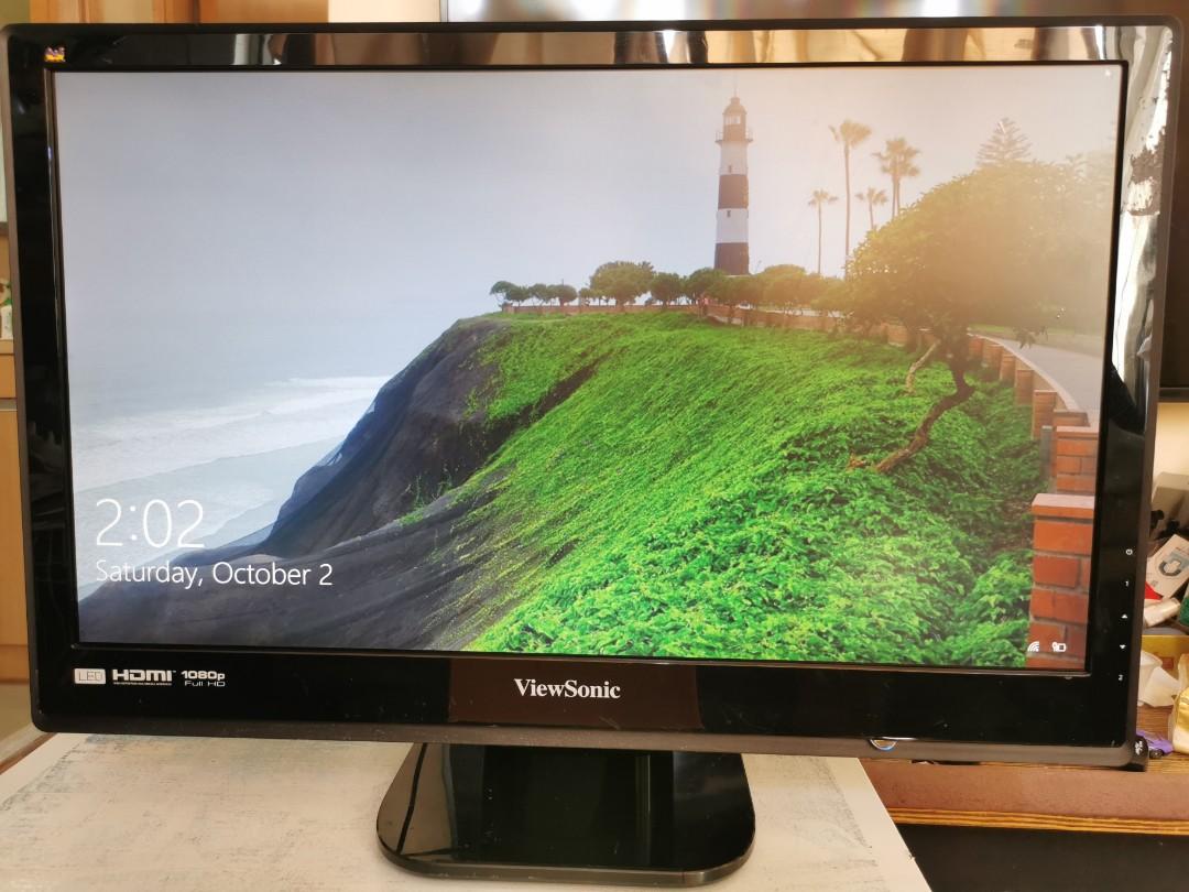 27" monitor (VX2753MH-LED), 電腦＆科技, 電腦周邊及配件, 電子屏幕 - Carousell