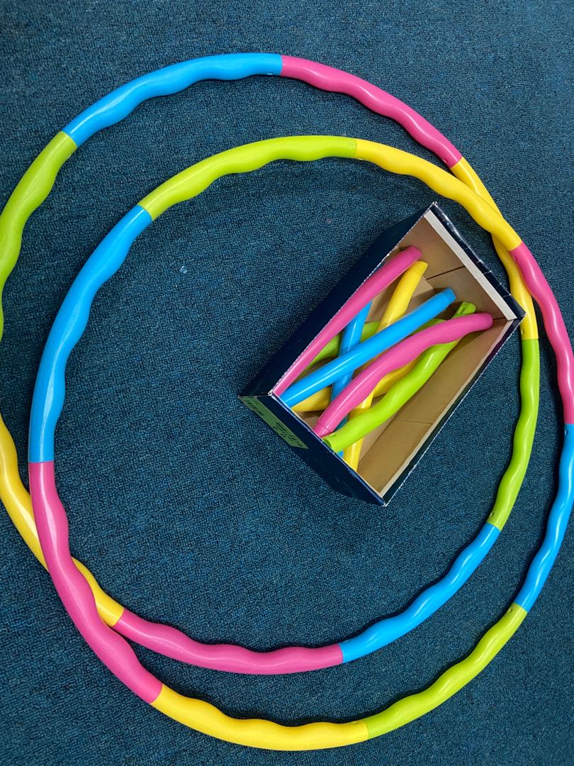 3x Children Detachable Hula Hoops, Hobbies & Toys, Toys & Games on ...