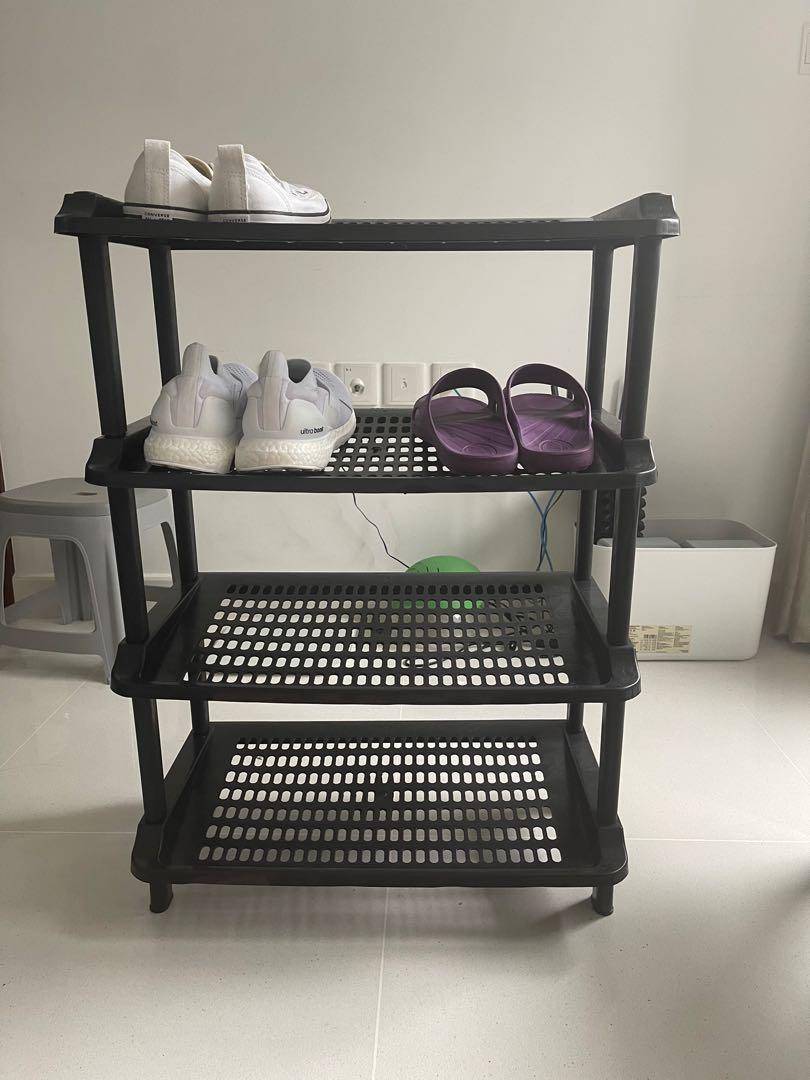 4-level Shoe Rack, Furniture & Home Living, Furniture, Shelves ...