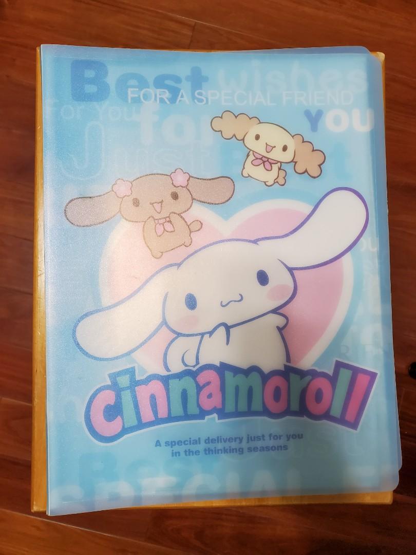 玉桂狗 cinnamoroll A4 file 文件夾, 興趣及遊戲, 手作＆自家設計, 文具 - Carousell