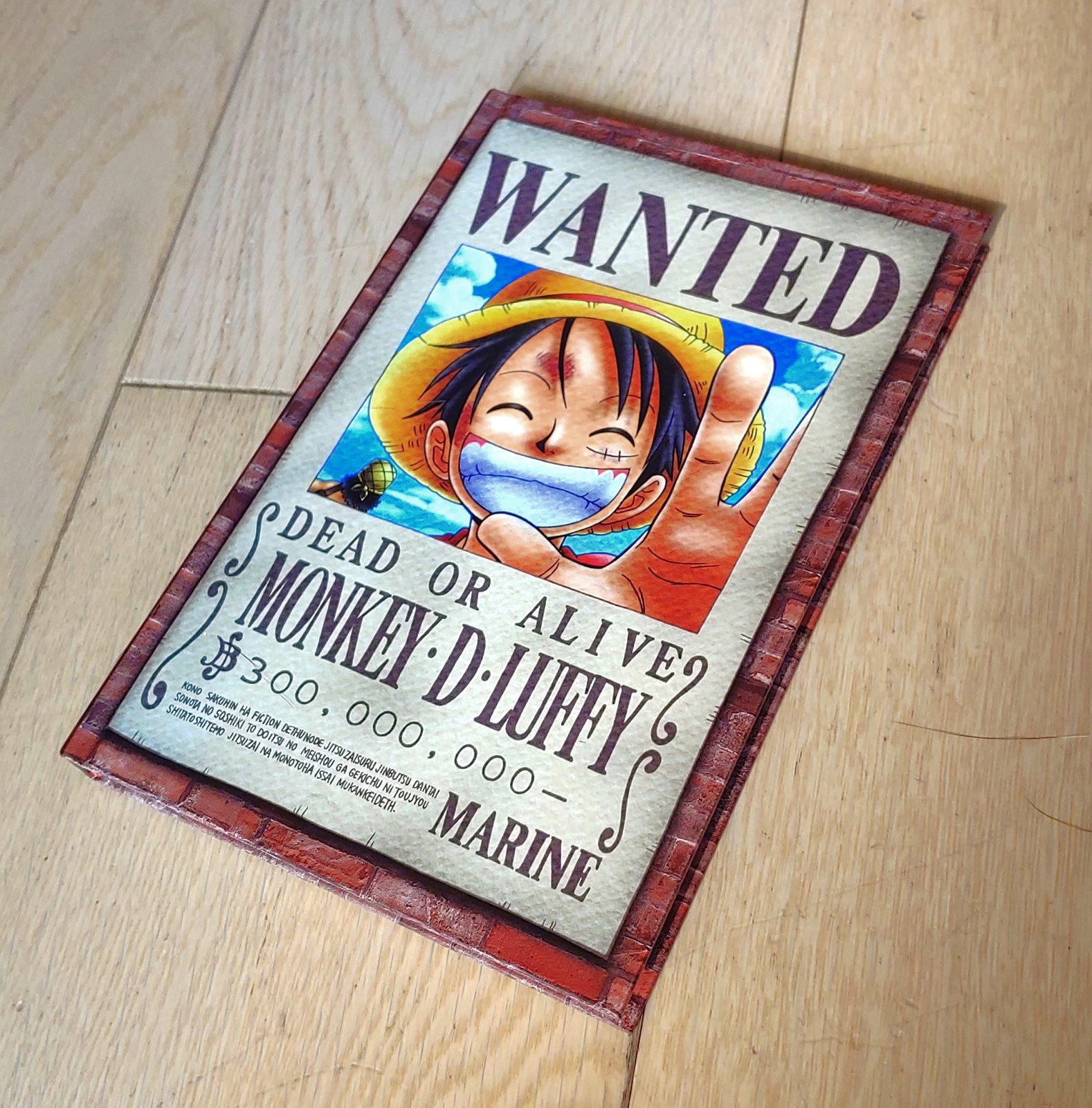 海賊王筆記簿 One Piece Note Book, 興趣及遊戲, 手作＆自家設計, 文具 - Carousell