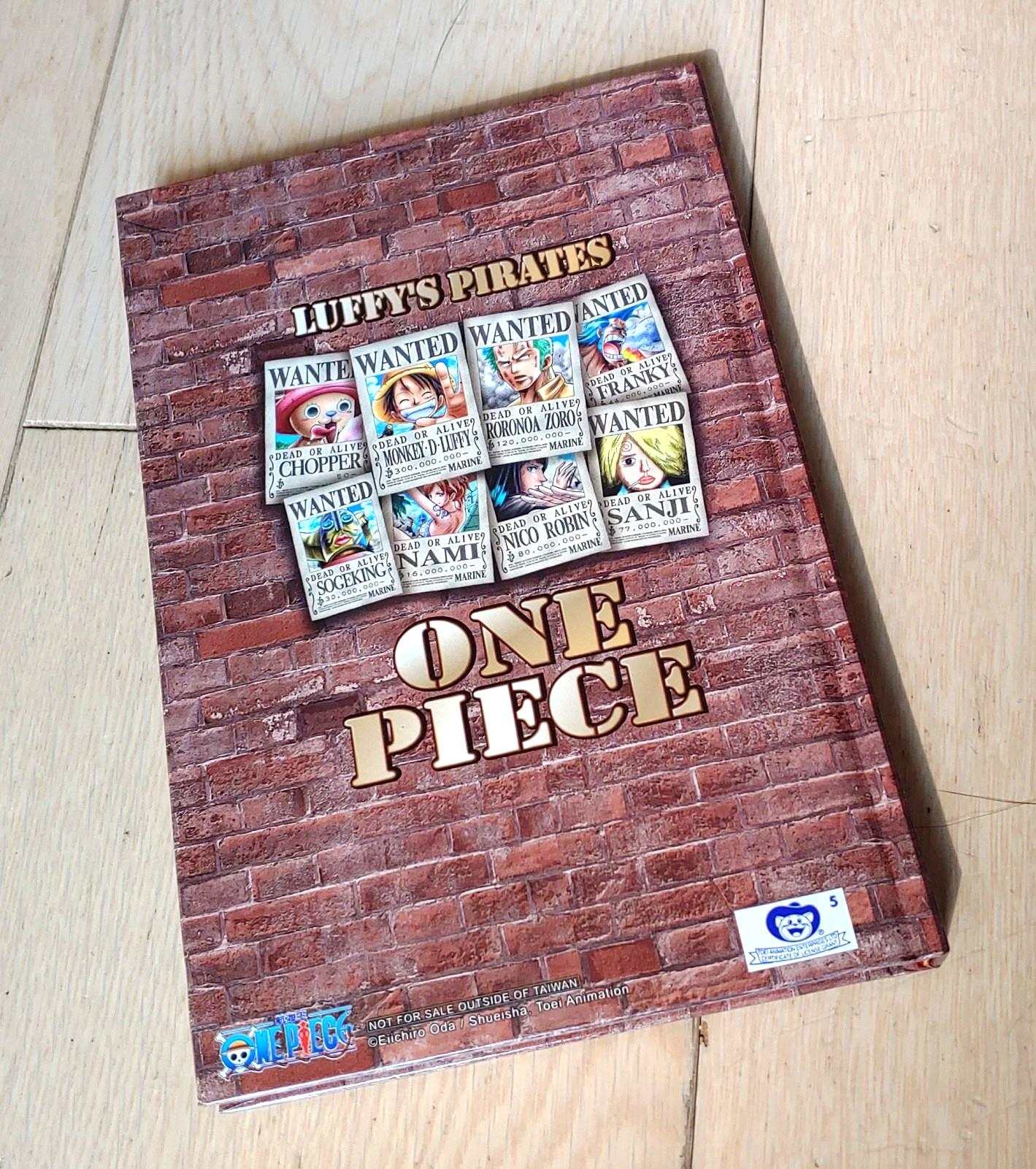 海賊王筆記簿 One Piece Note Book, 興趣及遊戲, 手作＆自家設計, 文具 - Carousell