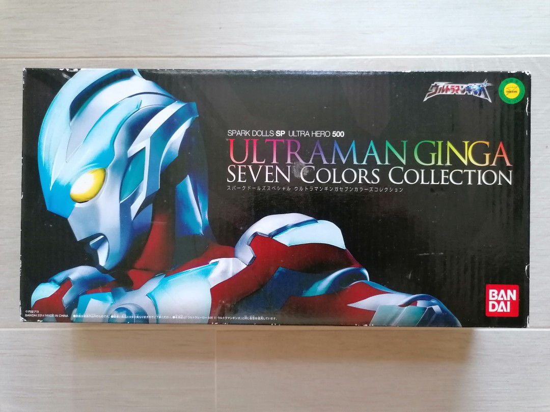 日版 Uhs 500 Ultraman Ginga Seven Colors Collection, 興趣及遊戲, 玩具 & 遊戲類 ...